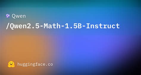 upload folder using huggingface hub · qwen qwen2 5 math 1 5b instruct