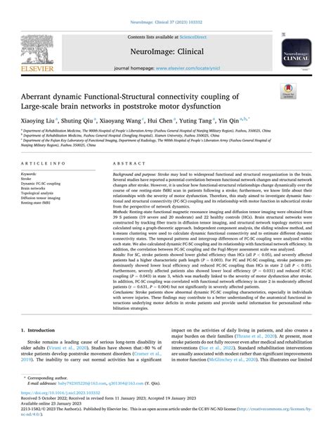 Pdf Aberrant Dynamic Functional Structural Connectivity Coupling Of