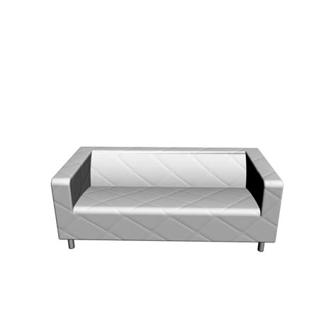 Klippan Loveseat Genarp White Design And Decorate Your Room In 3d