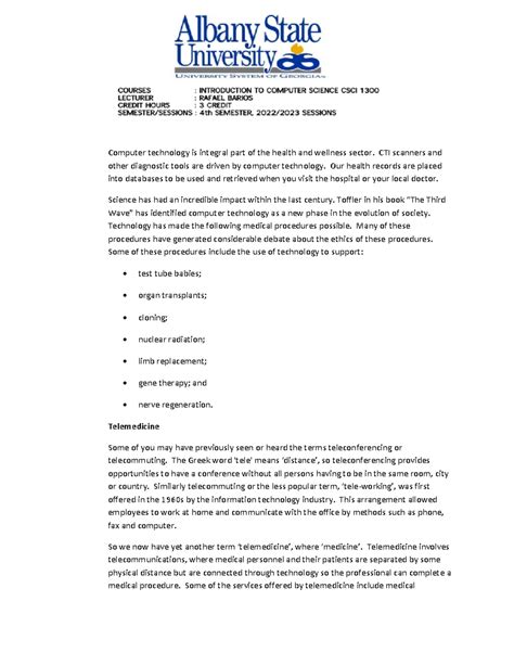 Intro Computers 20 Introduction Computer Technology Is Integral