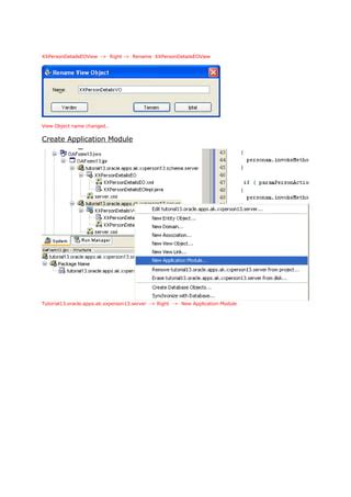 Oa Framework Tutorial PDF