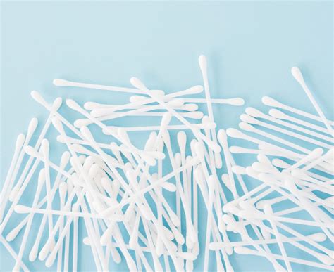 100 Biodegradable Cotton Swabs Eco Friendly Ear Sticks Plastic