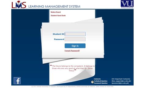 Vulms Virtual University Learning Management System