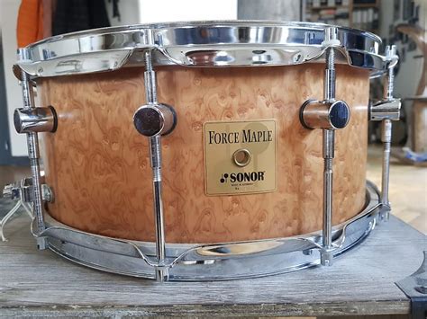 Rare Sonor Force Maple Snare 14 6 5 Reverb Uk