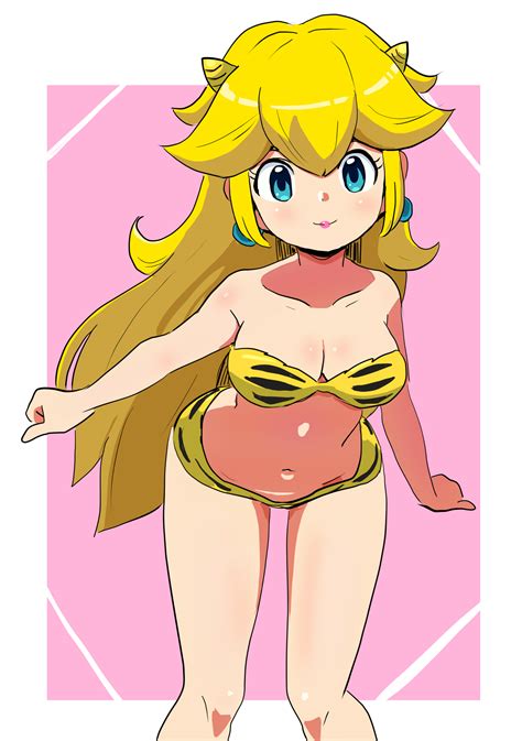 Detesu Lum Princess Peach Mario Series Nintendo Urusei Yatsura Absurdres Highres 1girl