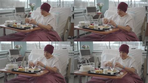 医院里的老年癌症患者视频素材下载编号26166579光厂vj师网