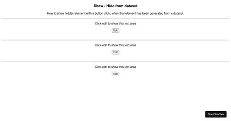 Show Hide Codesandbox