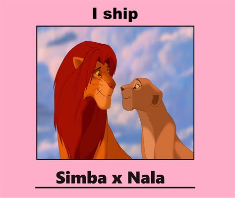 I Ship Simba X Nala By Aaronhardy523 On Deviantart