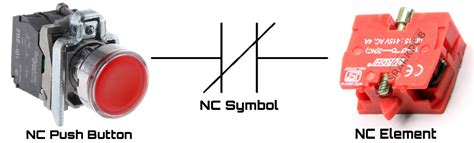 Working Of No Push Button Nc Push Button And Emergency Push Button In Hindi No And Nc Concept