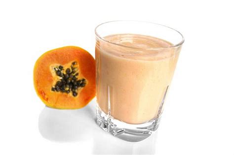 Papaya Milk Splash Rezept Alkoholfreier Frucht Cocktail GOURMETmagazin