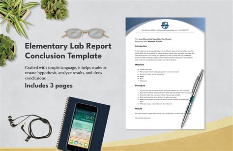 Lab Conclusion Template At Ted William Blog