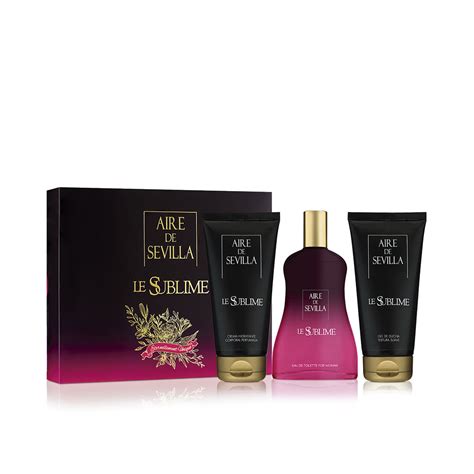 Aire De Sevilla Le Sublime Coffret Parfum Edt Prix En Ligne Aire
