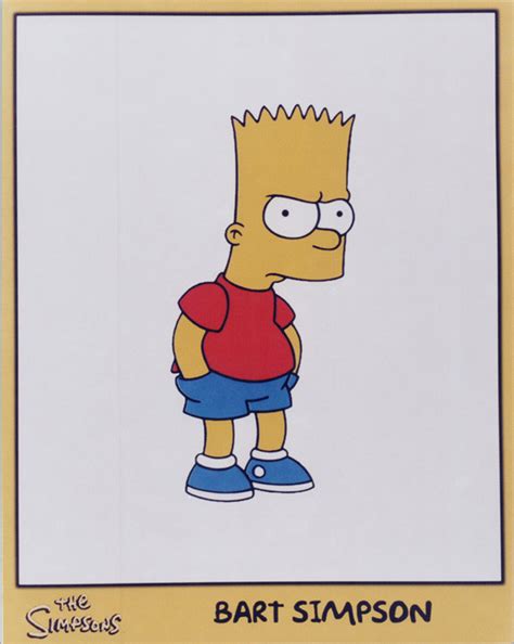 The Simpsons Tv Series 8x10 Photo Bart Simpson Classic Pose Moviemarket