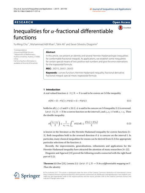Pdf Inequalities For α Fractional Differentiable Functions