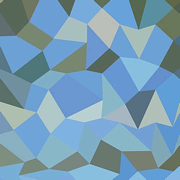Bondi Blue Abstract Low Polygon Background Pixellation Geometric Mosaic