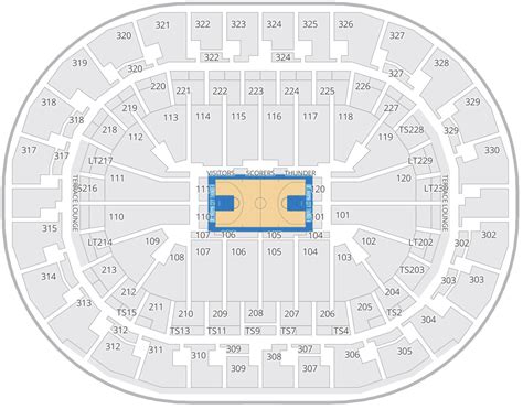 Discover The Best Seats With The Thunder Seating Chart