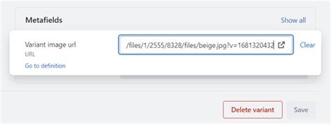 How To Manage The Variant Picker Option On The Product Page In Shopify Zemez Support