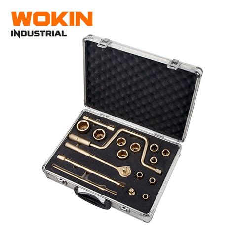 NON SPARKING PCS DR SOCKET SET INDUSTRIAL WOKIN TOOLS