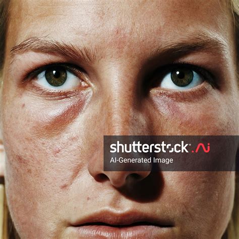 Picture Showing Theabsence Sweat Glands Shadedregions Ai Generated