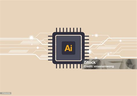Ai 칩 Cpu 아이콘 디자인 반도체에 대한 스톡 벡터 아트 및 기타 이미지 반도체 0명 Ai 프롬프트 Istock