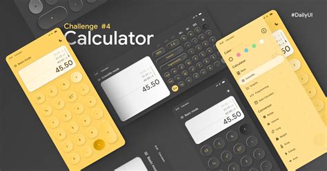 Ui Design Calculator On Behance