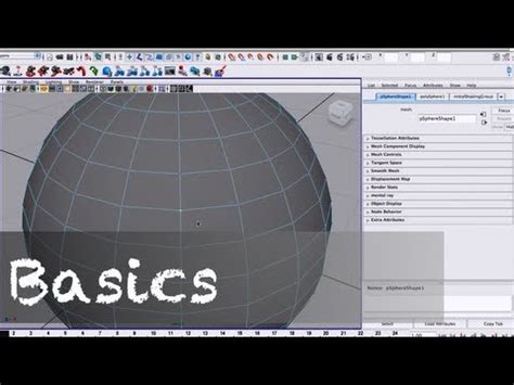 Basic Autodesk Maya Tutorial How To Work With Your Object YouTube