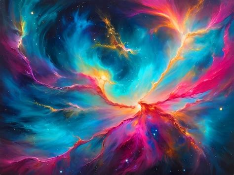 Premium Photo A Dazzling Cosmic Wanderer The Fantastical Digitalized