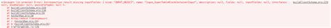 Introspection Result Missing Inputfields · Issue 442 · Verbbsuper