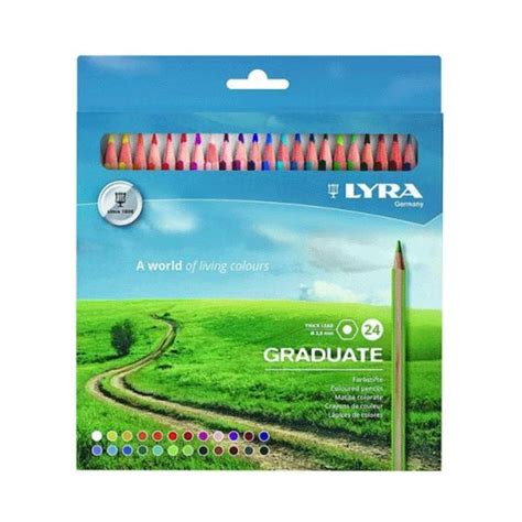 ست مداد رنگی لیرا24 رنگ افق آرت