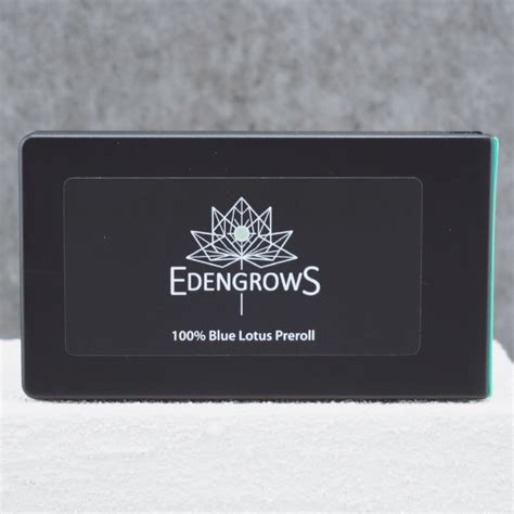 Blue Lotus Pre Rolls Rolled Packed And Convenient Edengrows