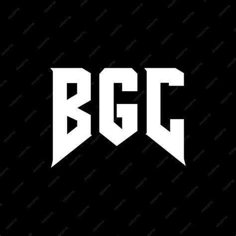 Premium Vector Bgc Letter Logo Design For Technology Company Bgc Logo