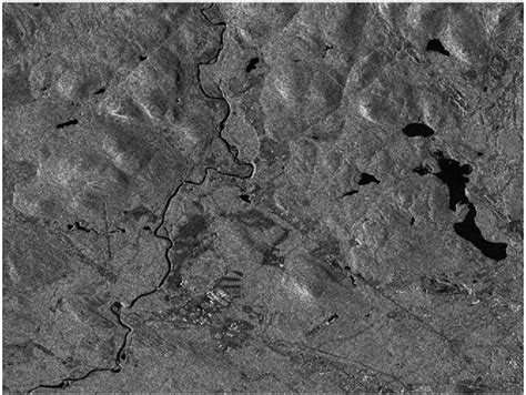 Figure 1 From River Extraction From High Resolution Sar Images Combining A Structural Feature