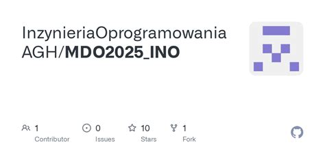 Pull Requests · Inzynieriaoprogramowaniaaghmdo2025ino · Github