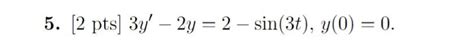 Solved Problems Find The General Solution Of The Given Chegg