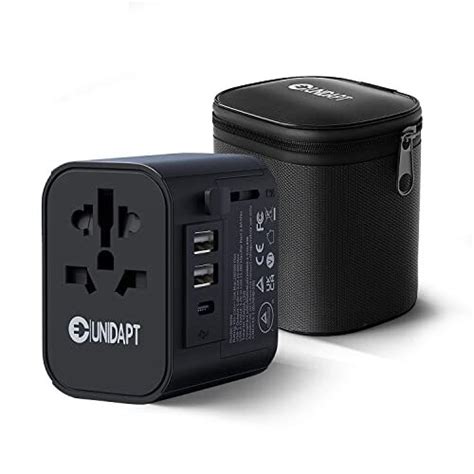 Unidapt Universal Travel Adapter 10A Worldwide Travel Plug Adaptor