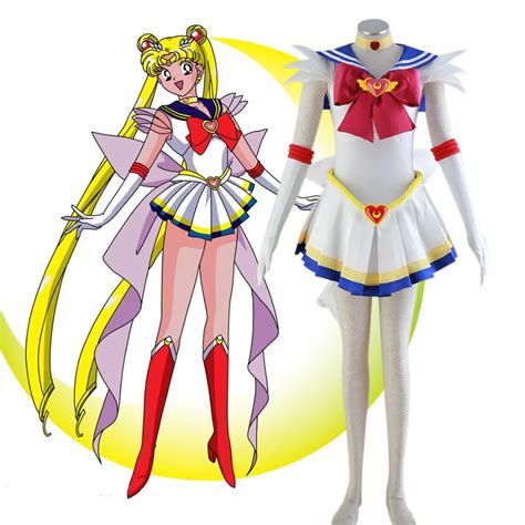 Online Buy Wholesale Sailor Moon Cosplay Costume From China Sailor Moon
