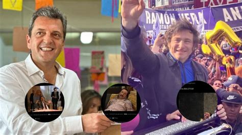 De Javier Milei A Sergio Massa Los Mejores Memes Por La Segunda Vuelta