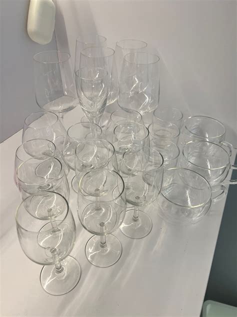 Free Assorted Wine Glasses Furniture And Home Living Kitchenware