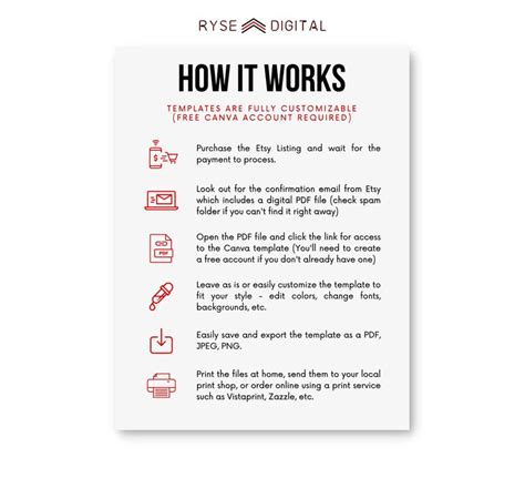 Modern Resume Template With QR Code Editable Canva Template Etsy