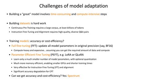 Deep Dive Parameter Efficient Model Adaptation With Lora And Spectrum