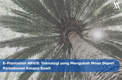 E Plantation ARVIS Teknologi Yang Mengubah Masa Depan Perkebunan