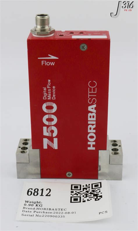 6812 Horibastec Mfc Surface Mount Digital Mass Flow Device Z500 Series Sec Z514mgx J316gallery