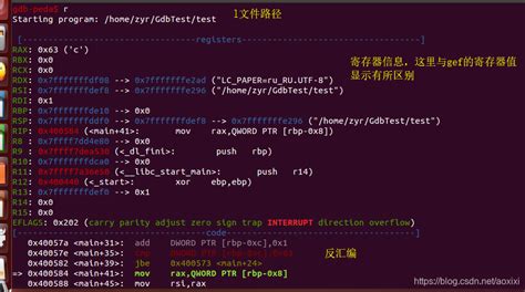 Gdb的三个插件（gef Gdbinit Peda）超简单安装gdb Gef Csdn博客