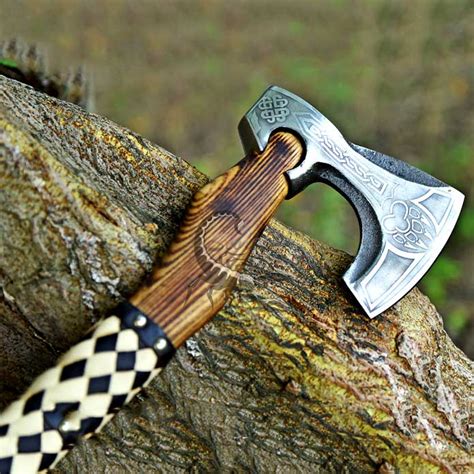 Norse Bear Viking Axe Viking Hatchet Scorpion Mart