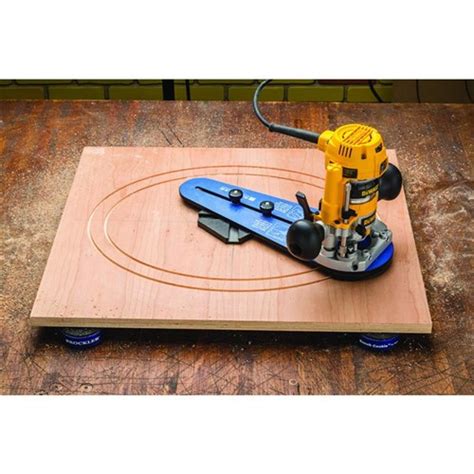 Rockler Compact Router Ellipse And Circle Jig Carbatec