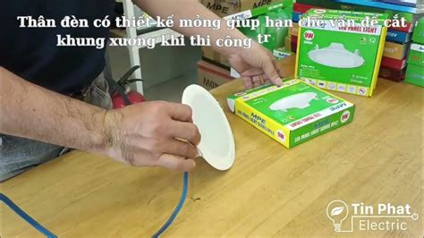 ĐÈn Led Panel Âm TrẦn Rpl2 9w Rpl2 9t Rpl2 9n Rpl2 9v Youtube