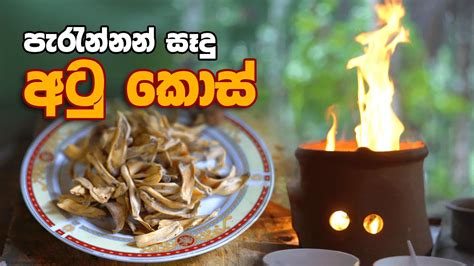 පැරැන්නන් සෑදු අටු කොස් I Atu Kos Recipe Youtube