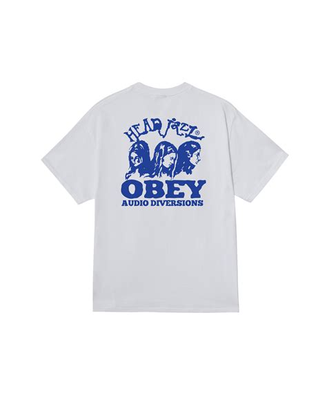 Head Jazz Ii Classic T Shirt Obey Clothing