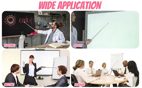 3 Pcs Telescopic Teachers Pointer Extendable Hand Pointer Finger Pointer Stick