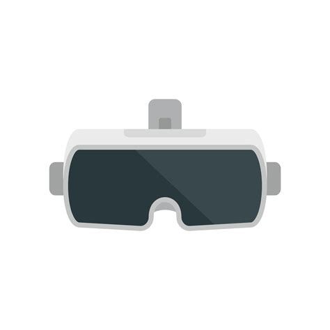 Virtual Reality Headset Icon Flat Style 14527648 Vector Art At Vecteezy